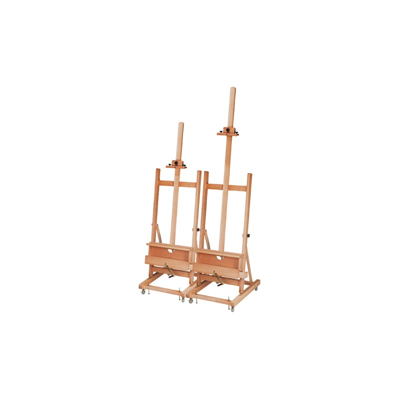 Achat chevalets d'atelier en bois pour artiste peintre