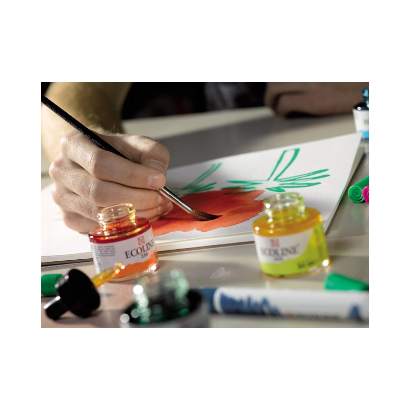 Encre Ecoline 30ml, encre aquarelle Ecoline Talens